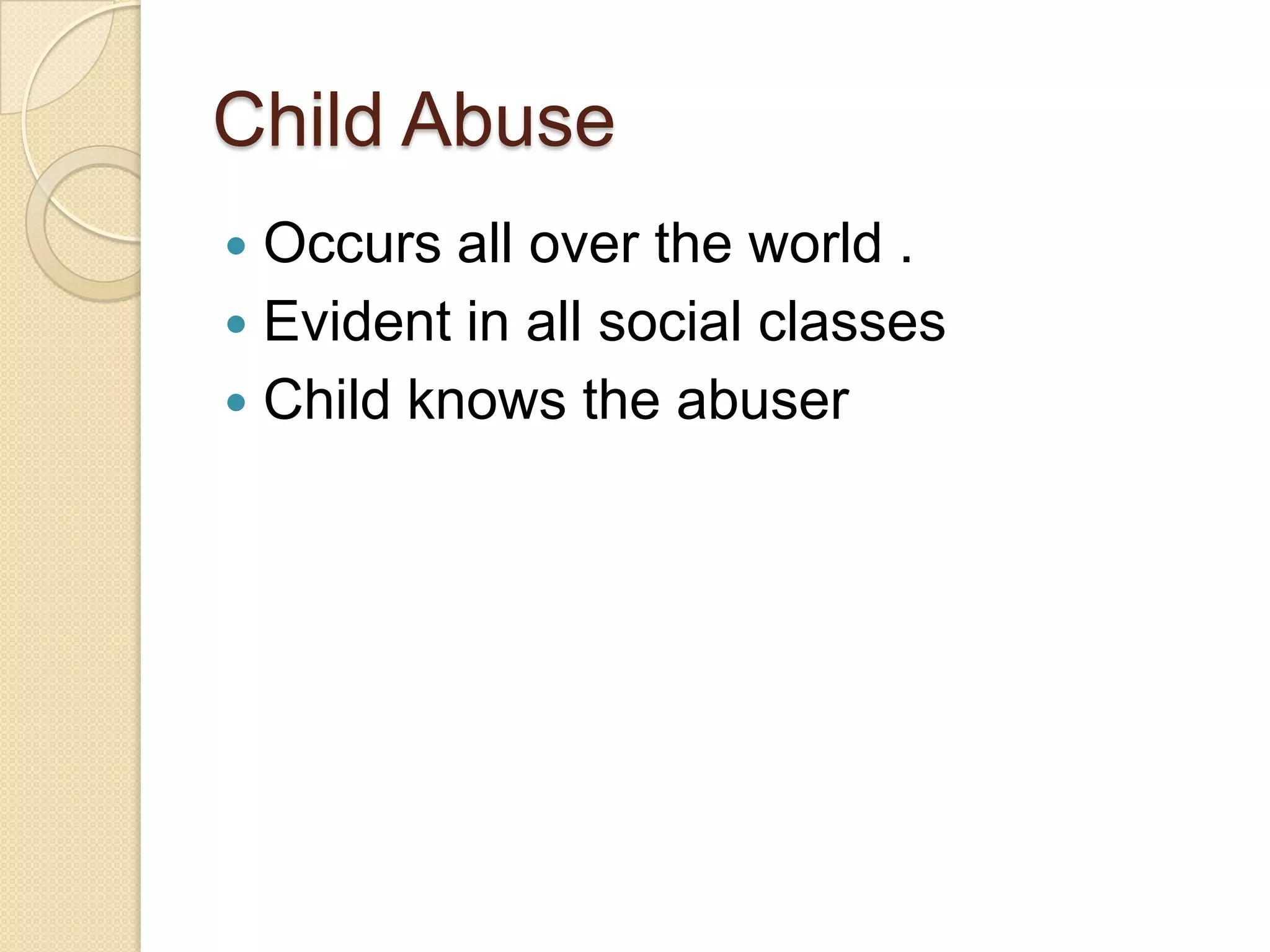 Child abuse | PPT
