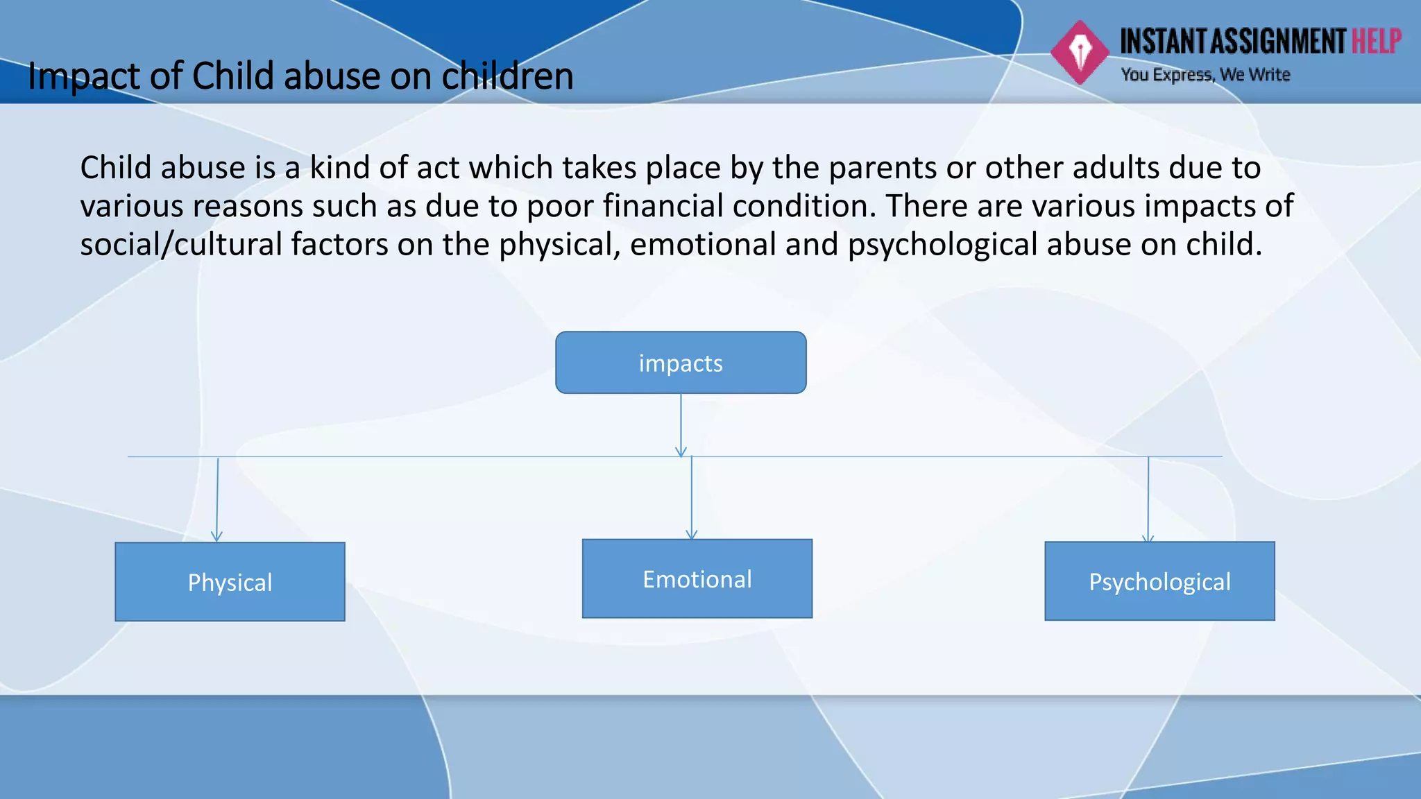 Sample Report on Child Abuse | PDF