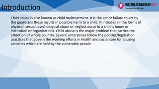 Sample Report on Child Abuse | PDF