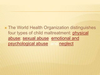 Child abuse | PPT