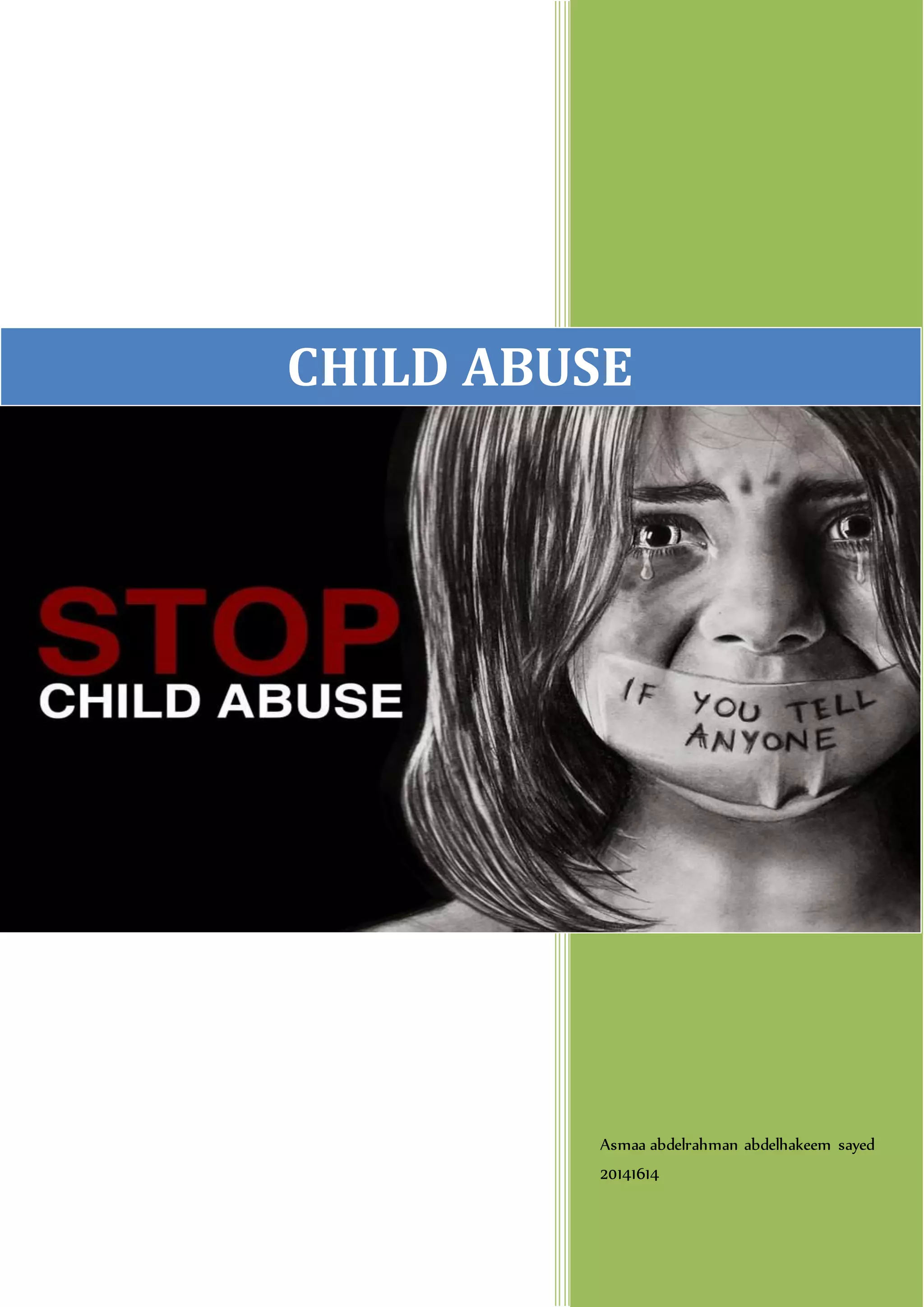 Child abuse | PDF