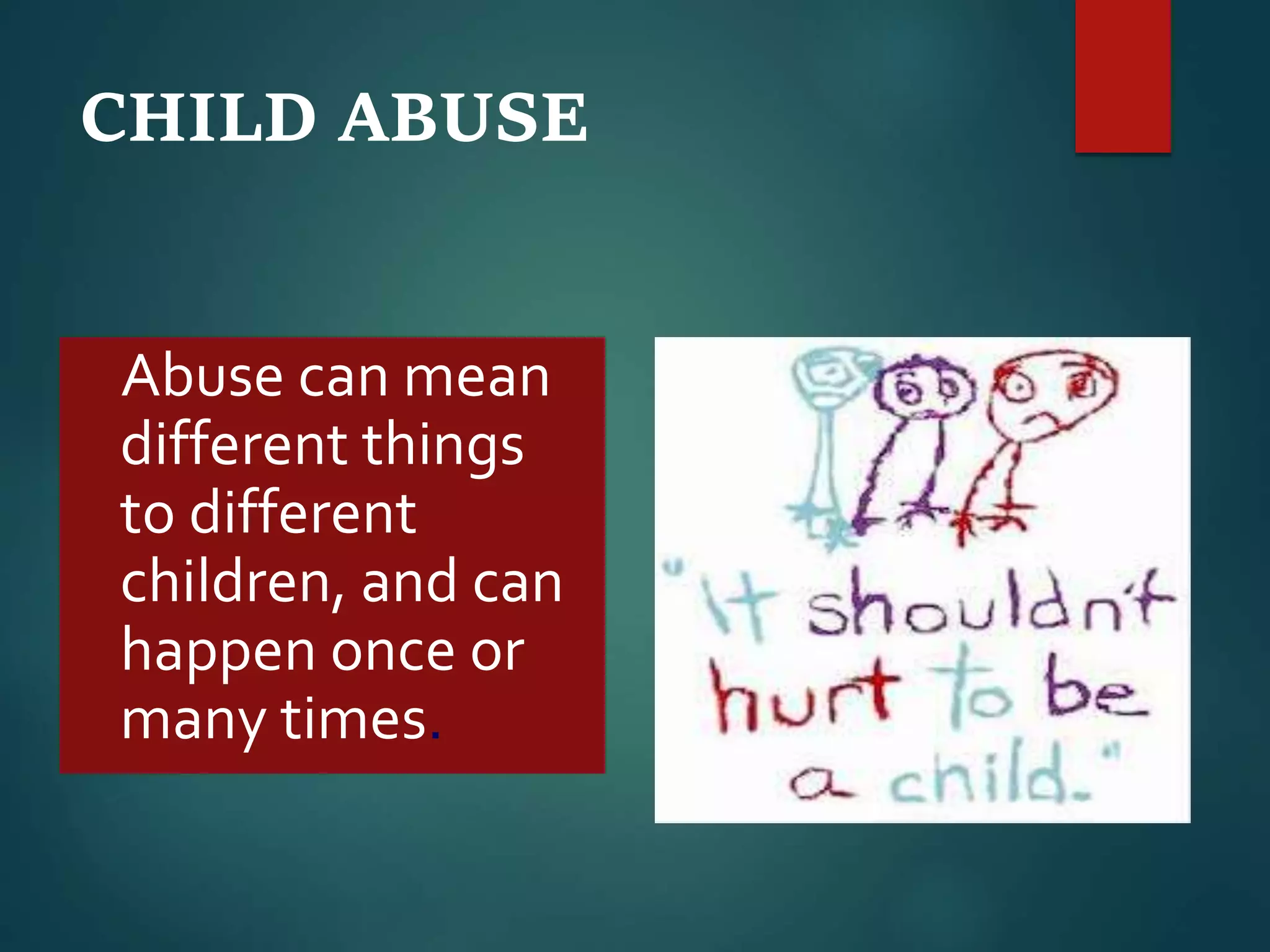 Child abuse & Neglect | PPTX