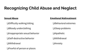 Child Abuse & Neglect | PPT
