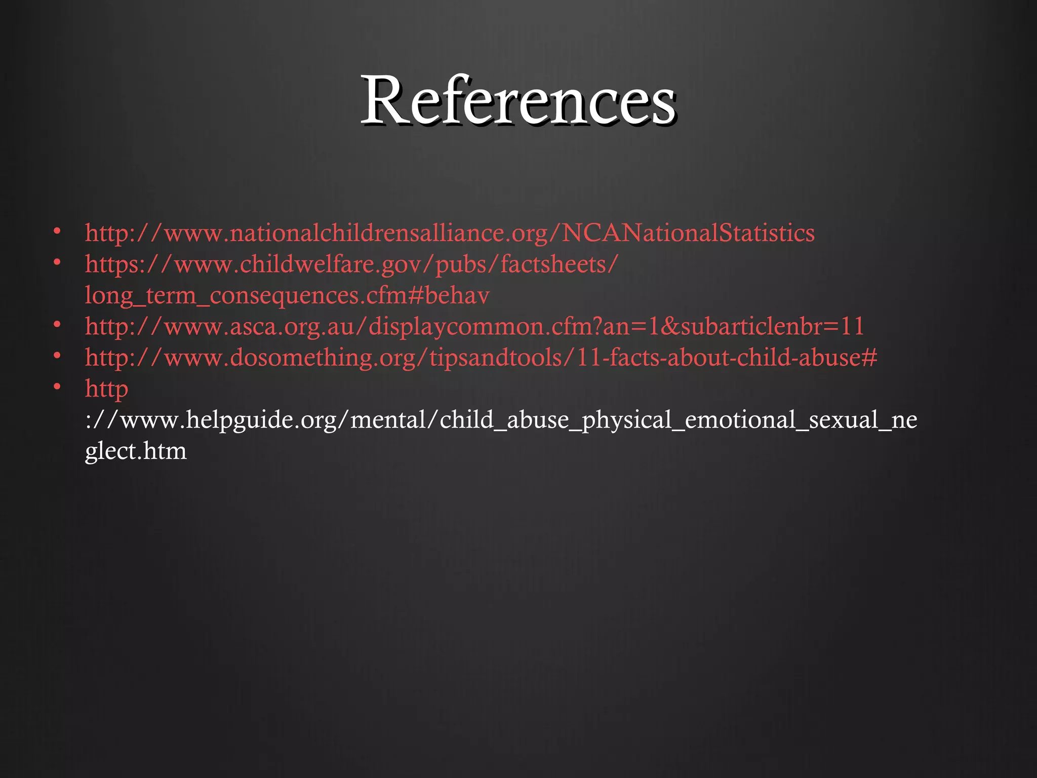 Child abuse ppt | PPT