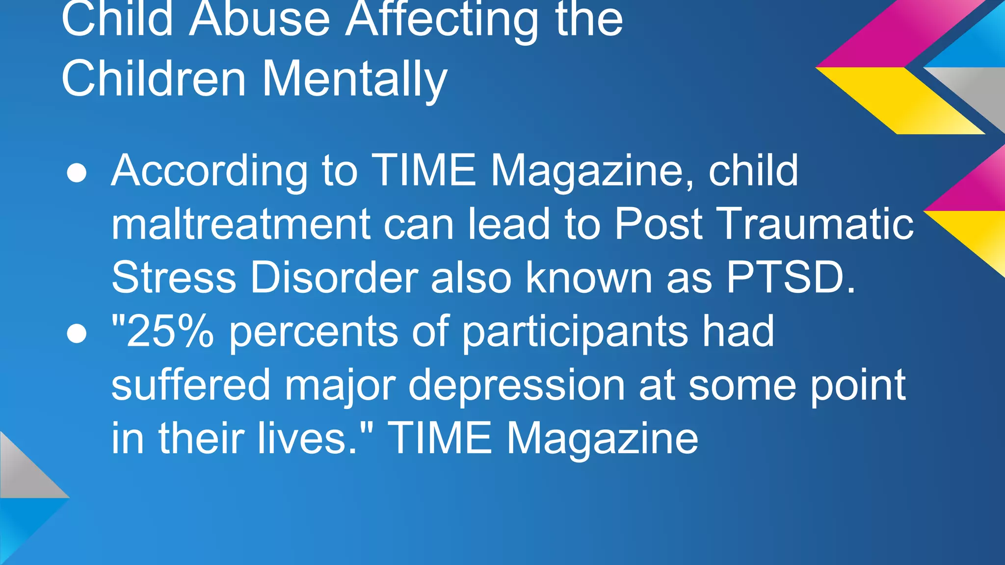 Child abuse presentation | PPTX