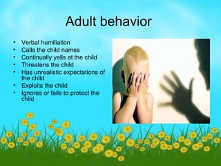 Child abuse symptoms, indicators and impact | PPT
