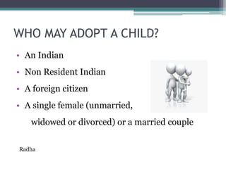 Child adoption act | PPTX