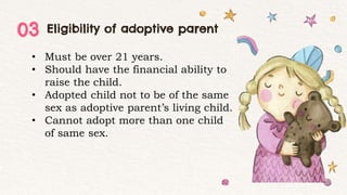 Community Health Nursing II: Child Adoption Act.pptx