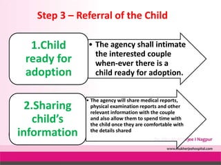 Child adoption process & responsibilities by dr alka mukherjee nagpur m ...