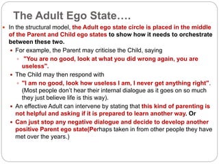 Child adult parent ego state | PPTX