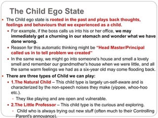 Child adult parent ego state | PPTX