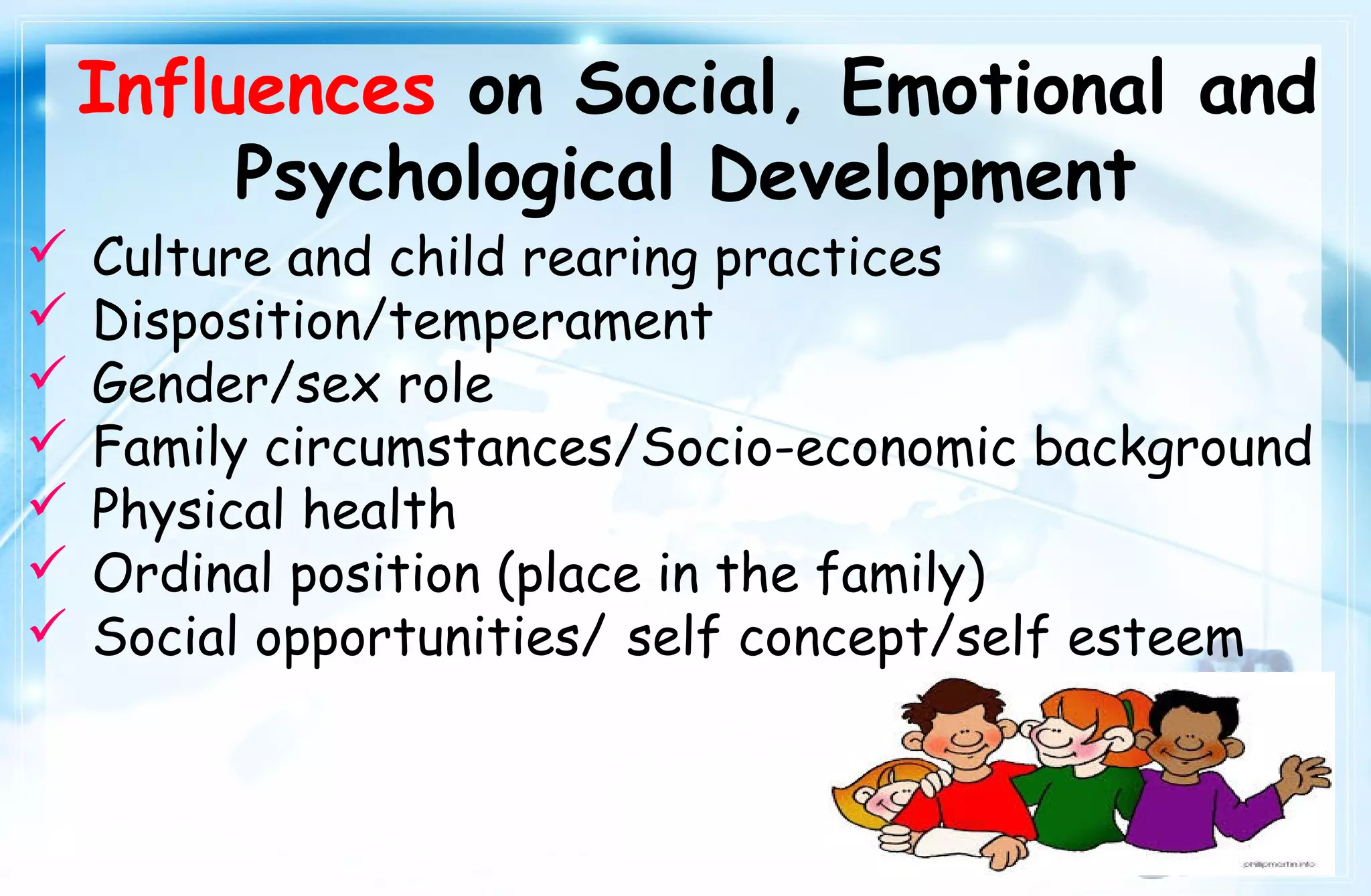 Child and adolescence(socio emotional development) | PPT