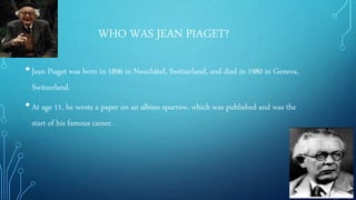 Piaget's Cognitive Development Theory | PPTX