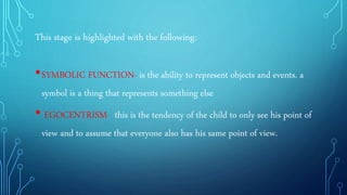 Piaget's Cognitive Development Theory | PPTX