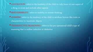 Piaget's Cognitive Development Theory | PPTX