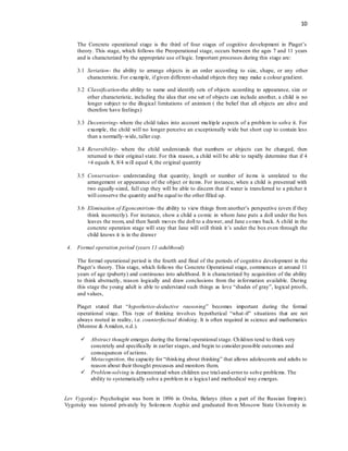 Child and Adolescent Development Lecture Notes | PDF