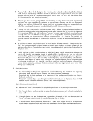 Child and Adolescent Development Lecture Notes | PDF