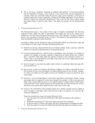 Child and Adolescent Development Lecture Notes | PDF