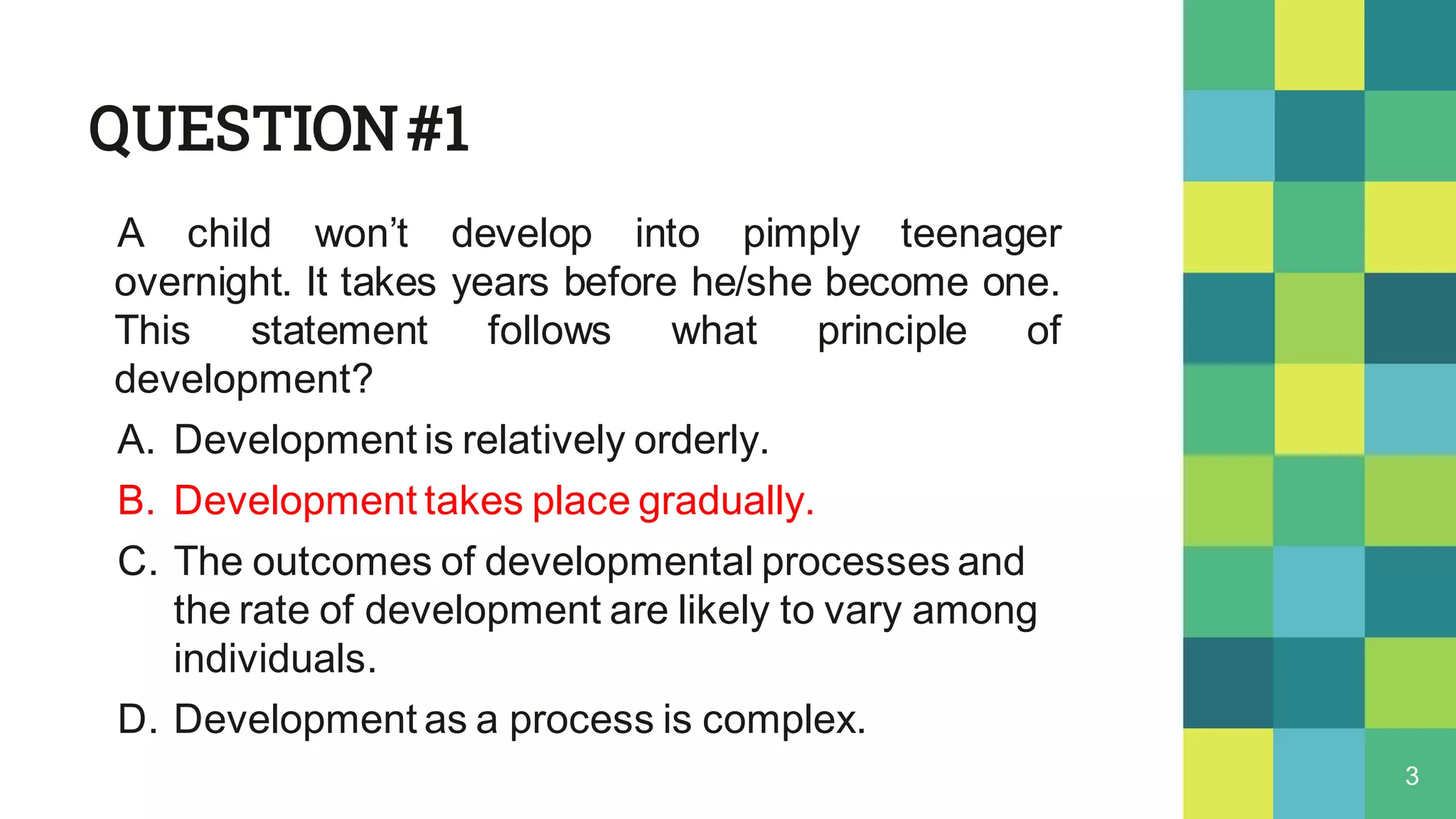 Child and Adolescent Review Notes with Rationalization | PDF