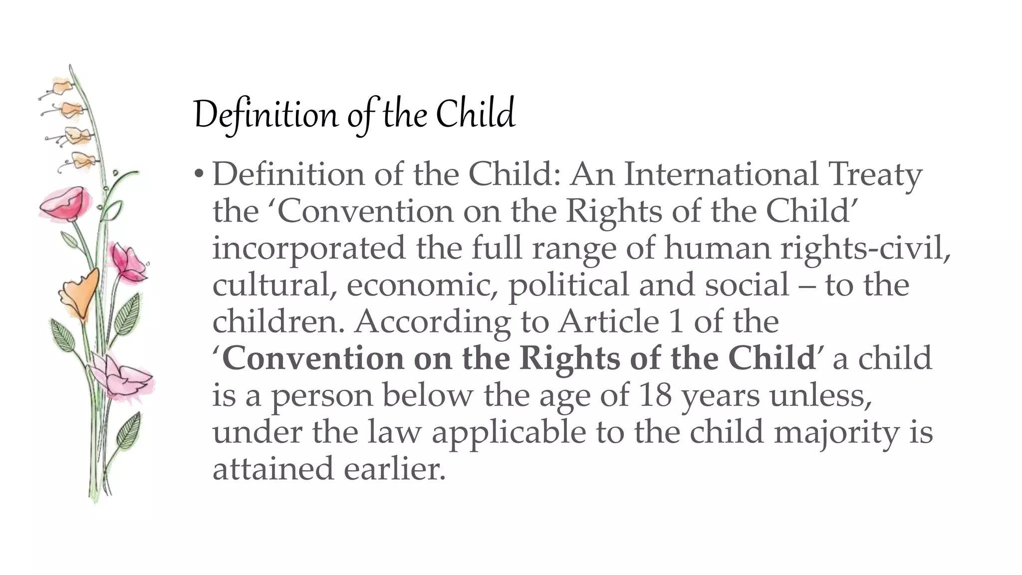 Child and adolscent counselling | PPTX