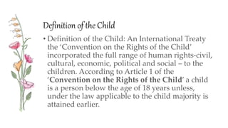 Child and adolscent counselling | PPTX