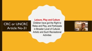 Child, child rights, child labor and Education | PPT