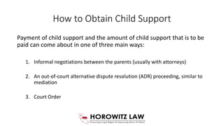 Child and spousal support | PPTX