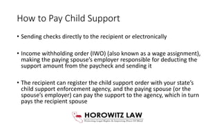 Child and spousal support | PPTX