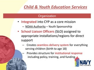 Child and youth programs ppt brief | PPTX