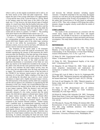 Child Atd Reconstruction Of A Fatal Pediatric Fall | PDF