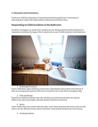 Child Bath Safety Preventing Accidents and Creating a Secure ...