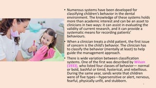Factors Affecting child behavior in Pediatric Dentistry | PPTX
