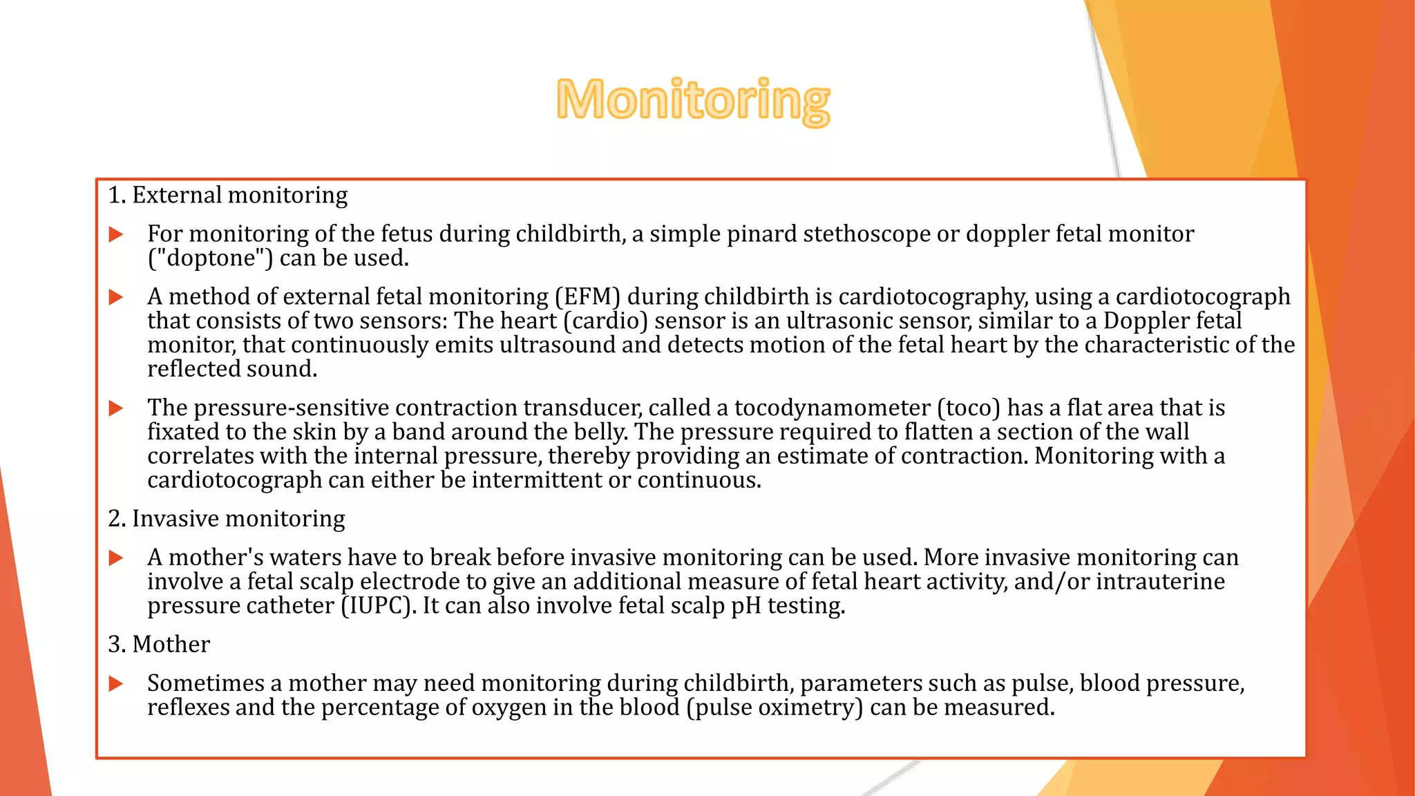 Childbirth - a process | PPTX