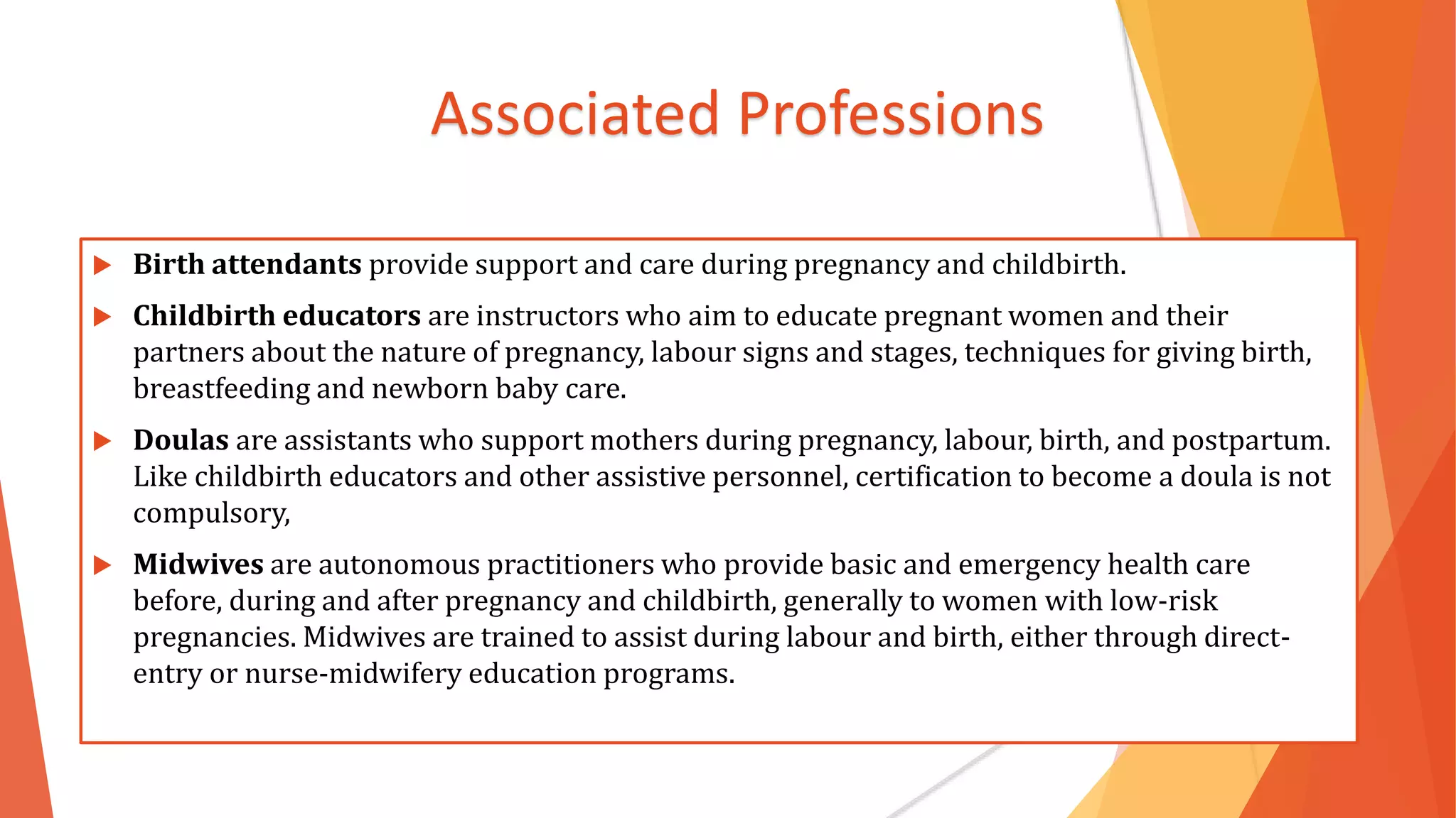 Childbirth - a process | PPTX