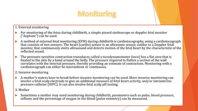 Childbirth - a process | PPTX