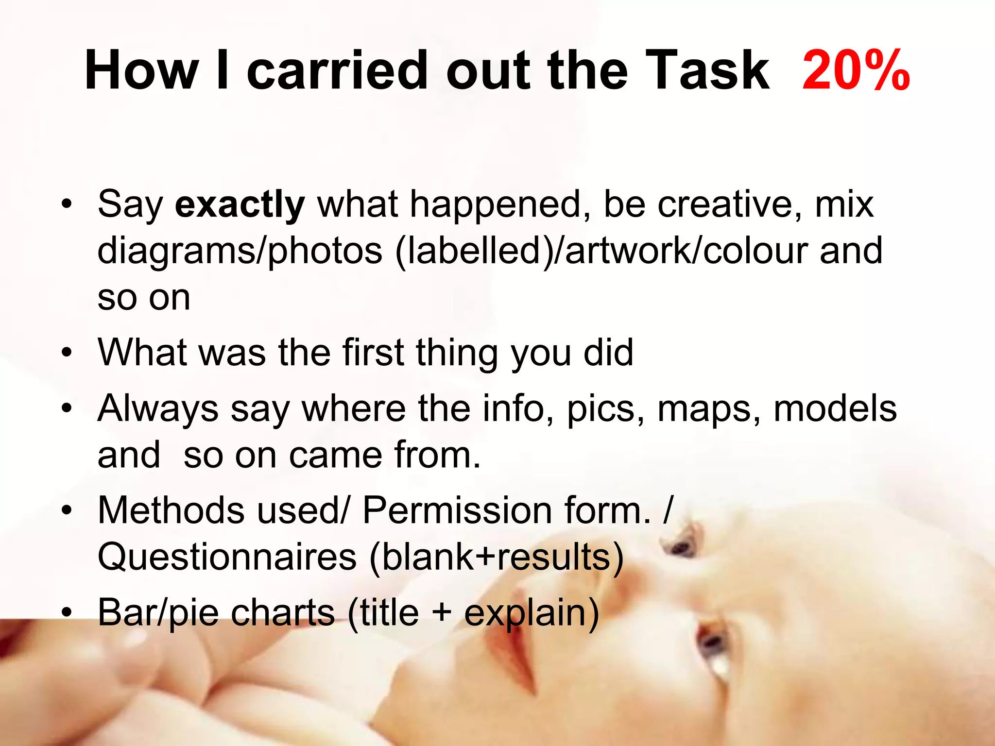 Childcare Task | PPTX