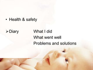 Childcare Task | PPTX