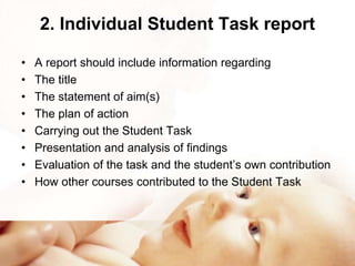 Childcare Task | PPTX