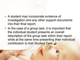 Childcare Task | PPTX