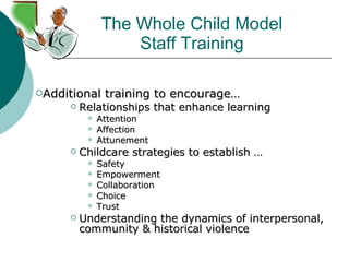 Harmonium's Whole Child model for Childcare | PPT