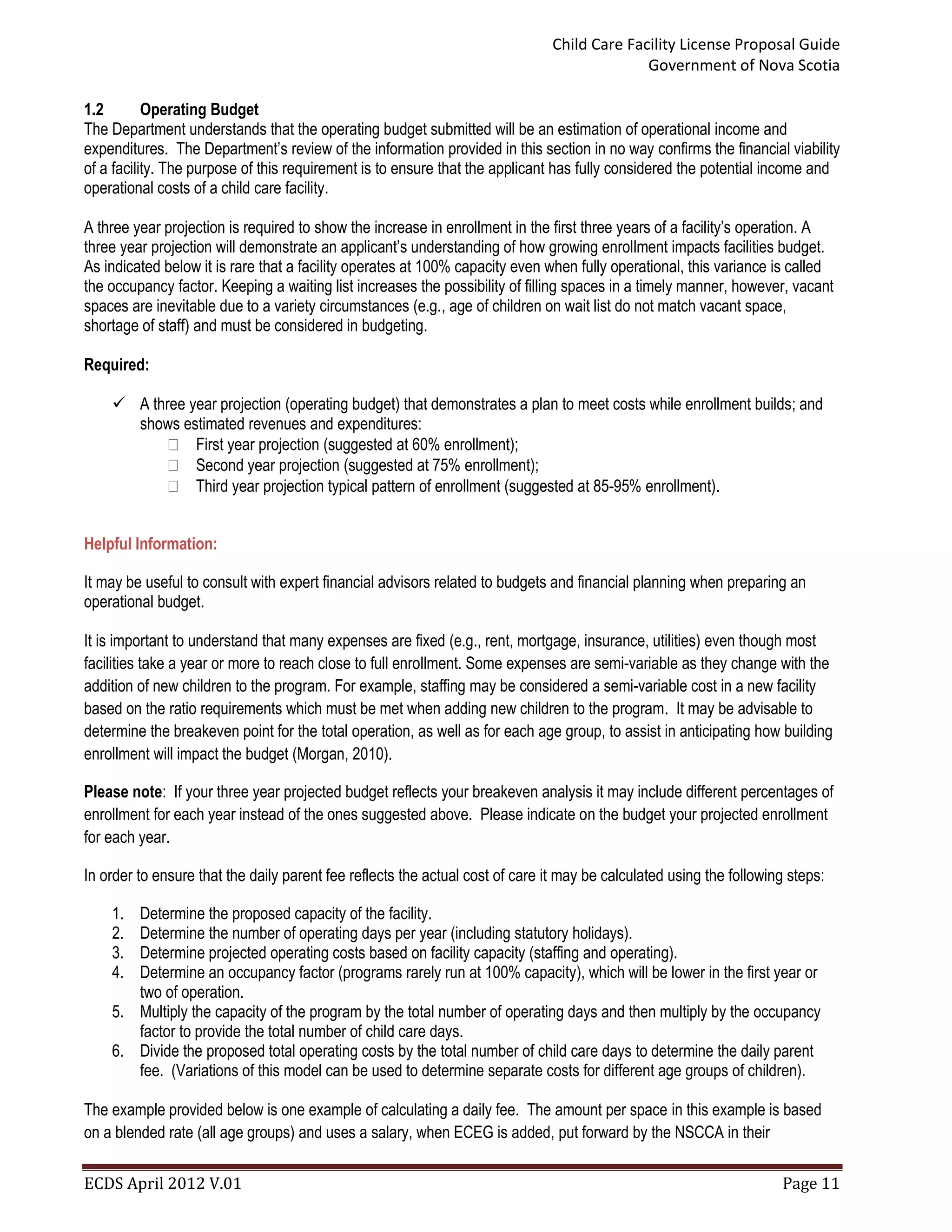 Child care facility_license_proposal_guide | PDF