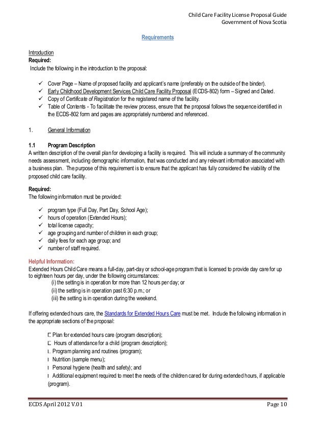Child care facility_license_proposal_guide