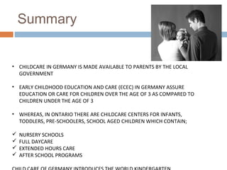 Child care from a global perspective | PPT