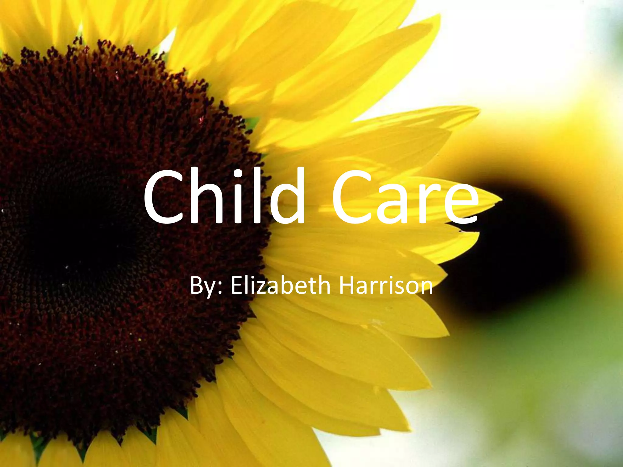 Child care presentation | PPTX | Daycare and Pre-School | Parenting