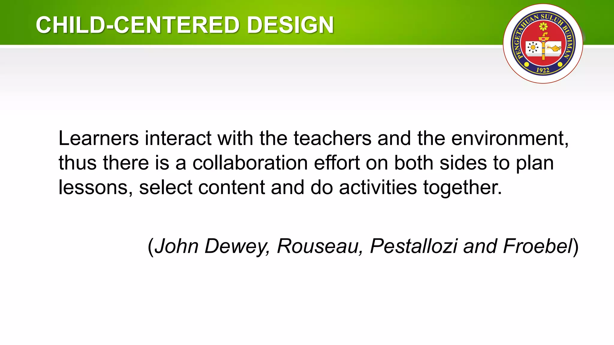 Child centered learning | PDF