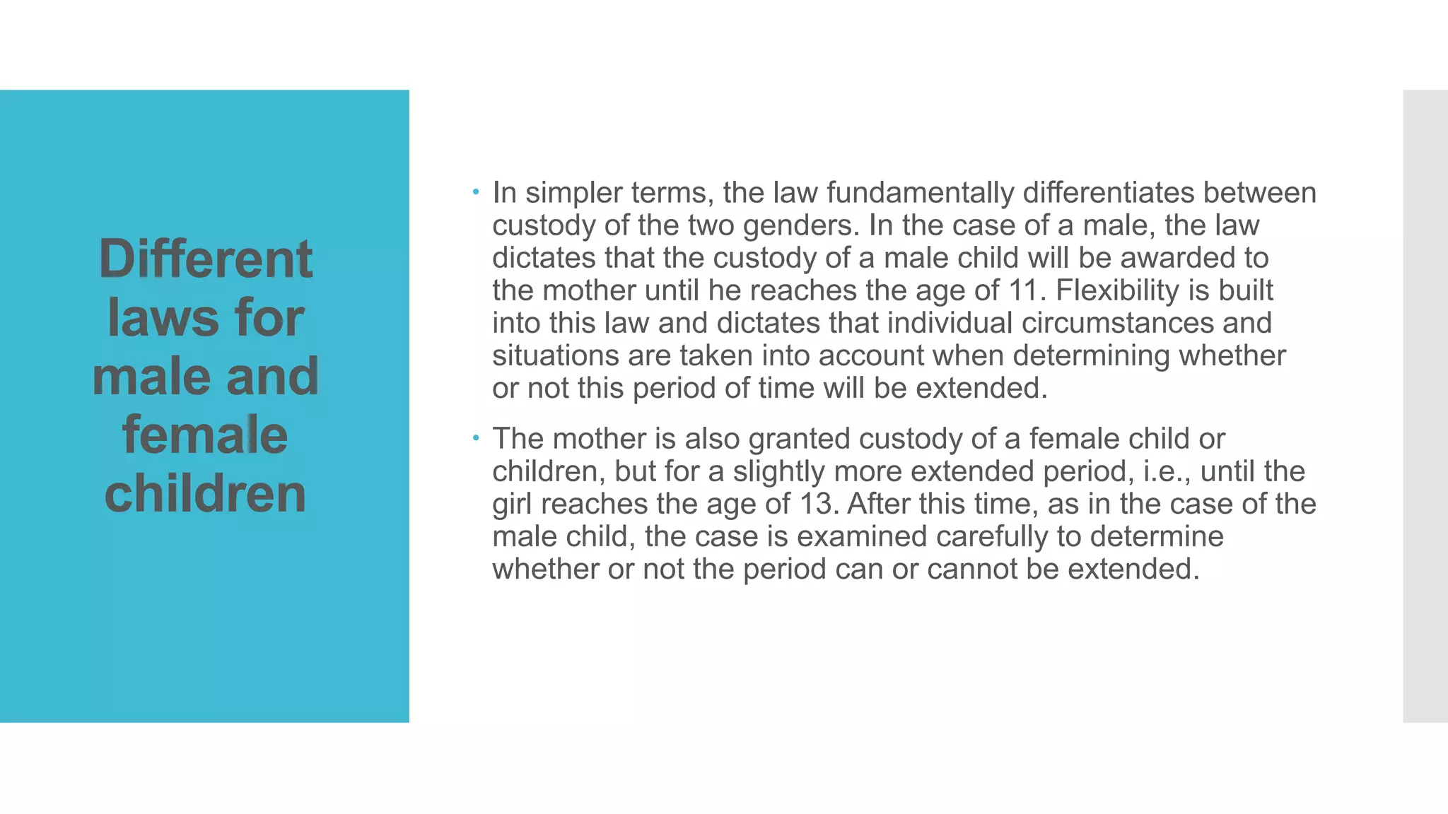 Child custody after divorce in the uae | PPTX | Adoption and Fostering ...