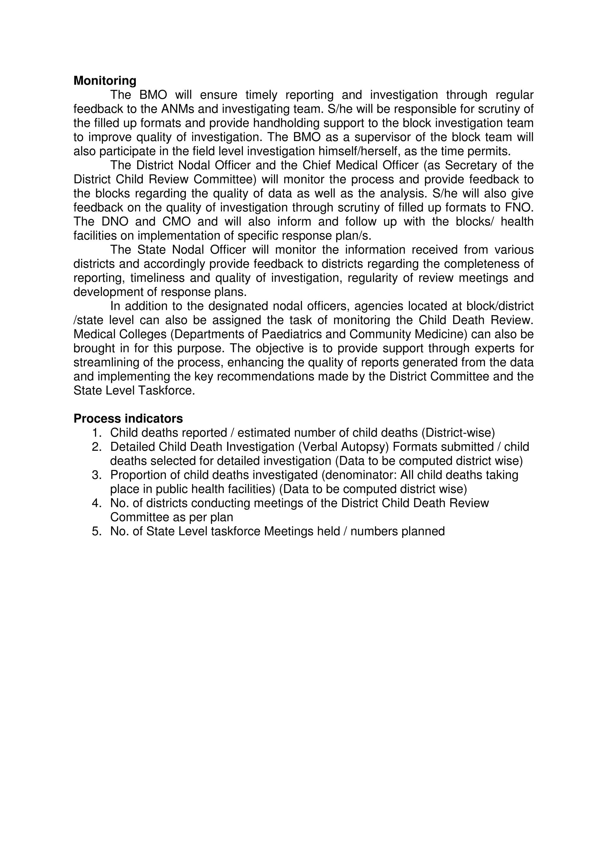 Child death review guidelines | PDF