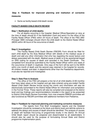 Child death review guidelines | PDF