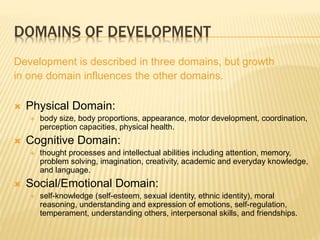 Child development | PPTX