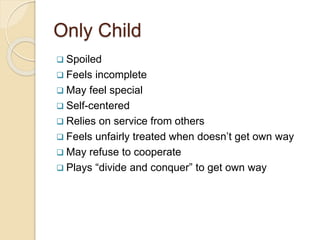 Child development (Part II) | PPTX